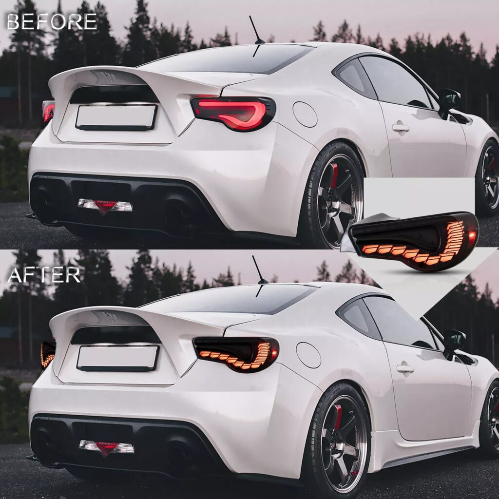 Dragon Scale Toyota 86 / Subaru BRZ tail lights 2012 - 2020 - VLAND ...