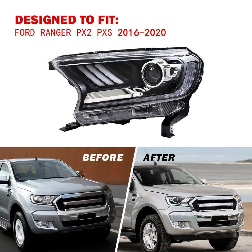Headlights For Ford Ranger 2015 - 2021 | VLAND Australia