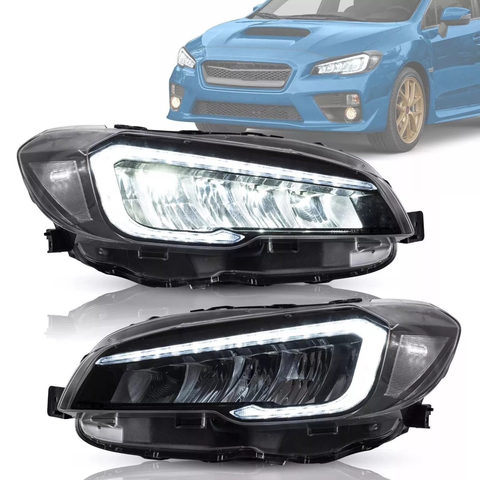 Headlights For Subaru WRX 2015-21 Pair | VLAND Australia