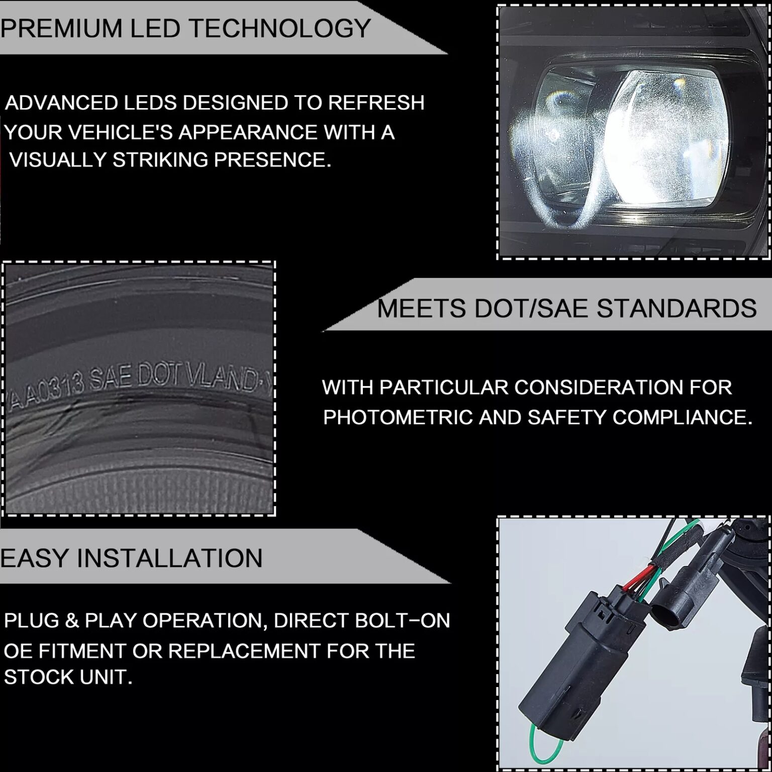 Headlights For 2018-2023 Jeep Wrangler JL JLU JT Rubicon Front Lamp ...