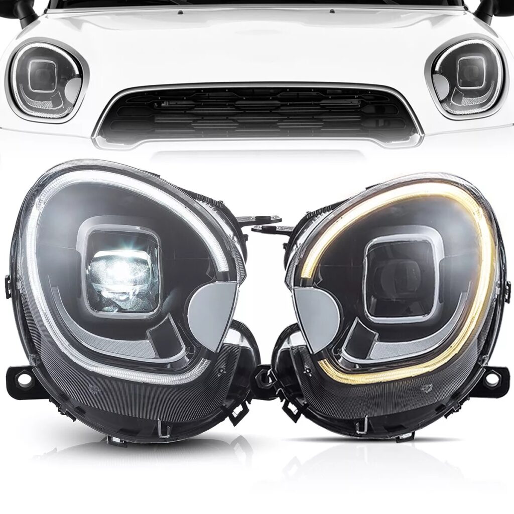 Headlights For 2010-16 Mini Cooper Countryman R60 Pair | VLAND Australia